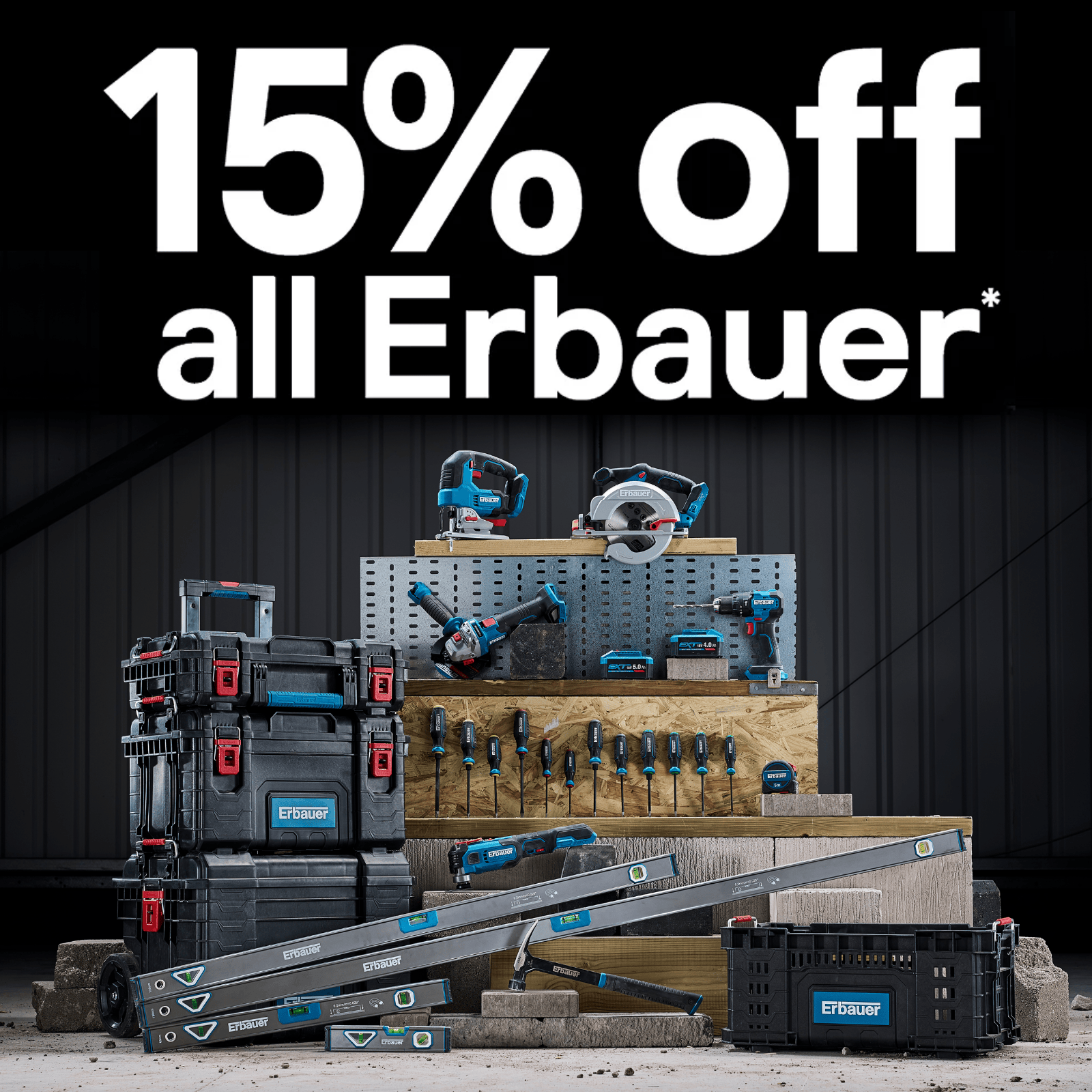 Erbauer Multi Tools and Erbauer Hobby Tools at B&Q