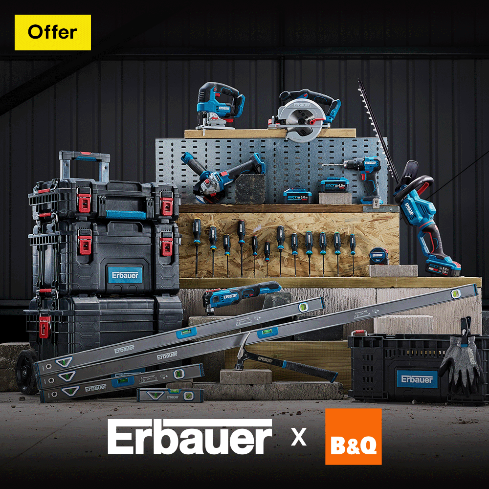Erbauer Saws and Power Tools at B&Q