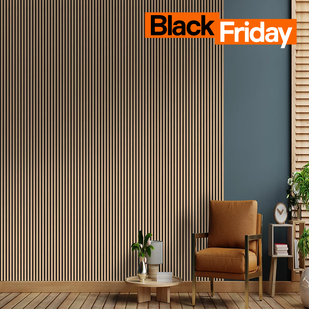 Black Decorative Wall Panels and Wallpaper & Wall Coverings at B&Q